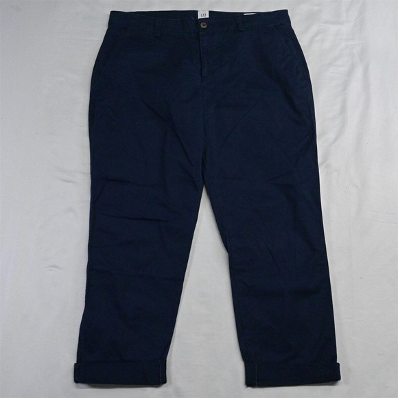 GAP | Pants & Jumpsuits | Gap 2 Navy Blue Girlfriend Slim Ankle Stretch ...